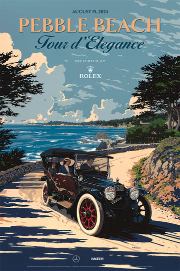 Pebble Beach Concours d'Elegance Event Posters